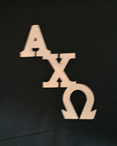 AXO Offset Vertical Letters - DuPree Sports