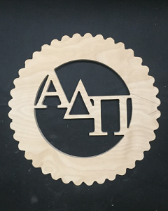 ADPi Flower with Letters - DuPree Sports