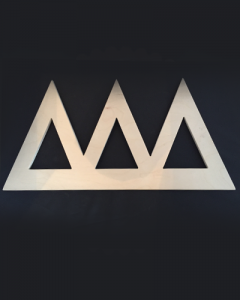 Tri Delta Horizontal Letters - DuPree Sports