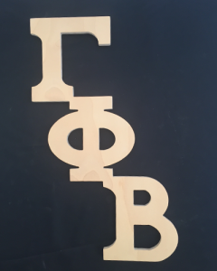 GPhi Offset Vertical Letters - DuPree Sports